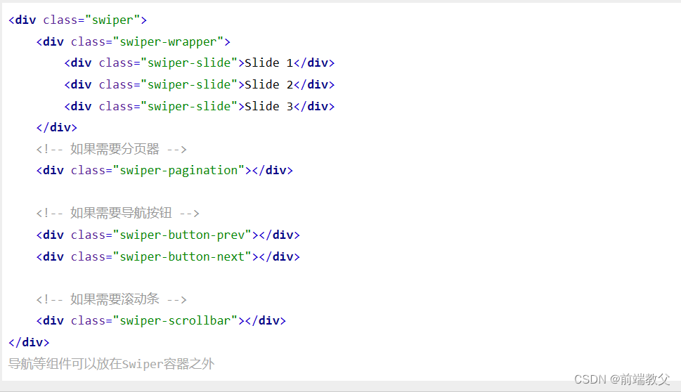 Swiper轮播图插件的使用 Csdn博客 0676