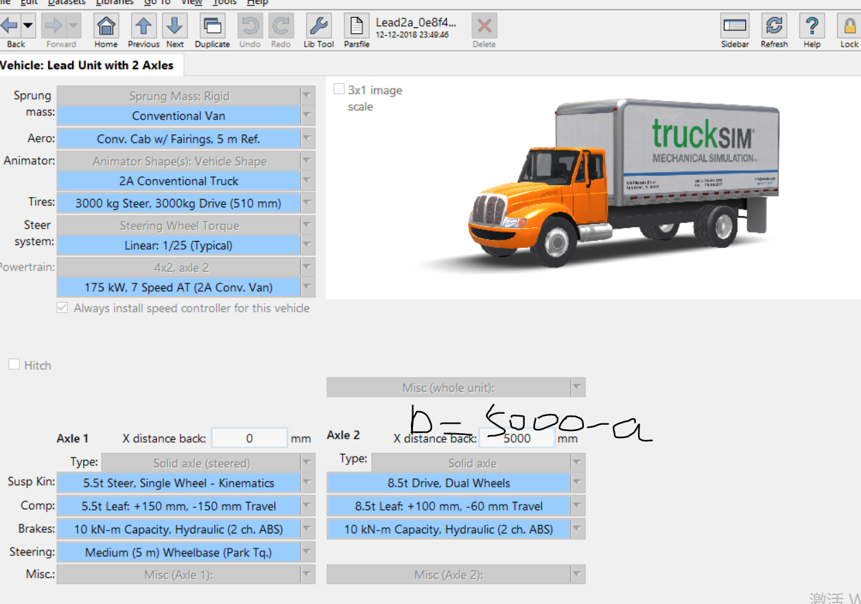 trucksim 中如何看前后轴距_前轴距-CSDN博客