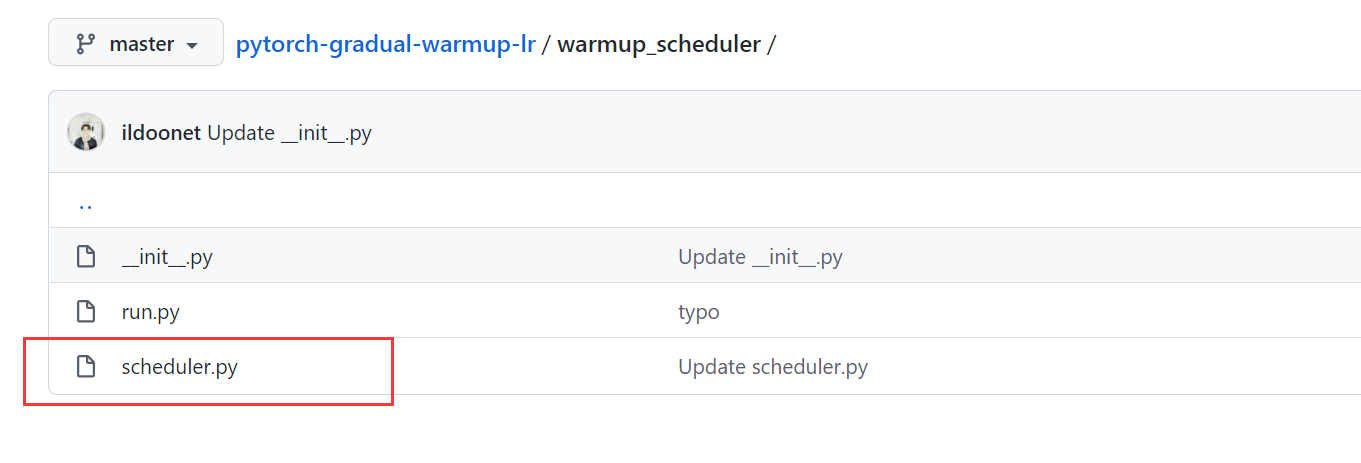 pytorch-gradual-warmup-lr安装-CSDN博客