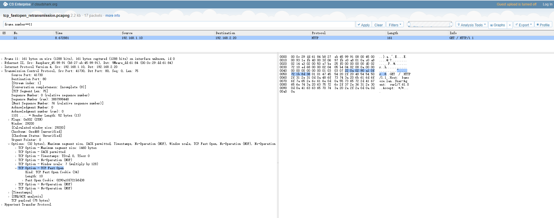 A Fast Analysis of TCP Fast Open_why do you think the tcp designers ...