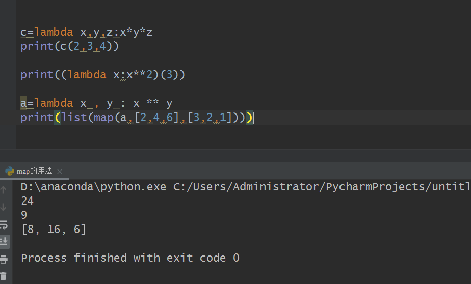 小福利，python内置map函数和lambda函数运用_df.map函数-CSDN博客