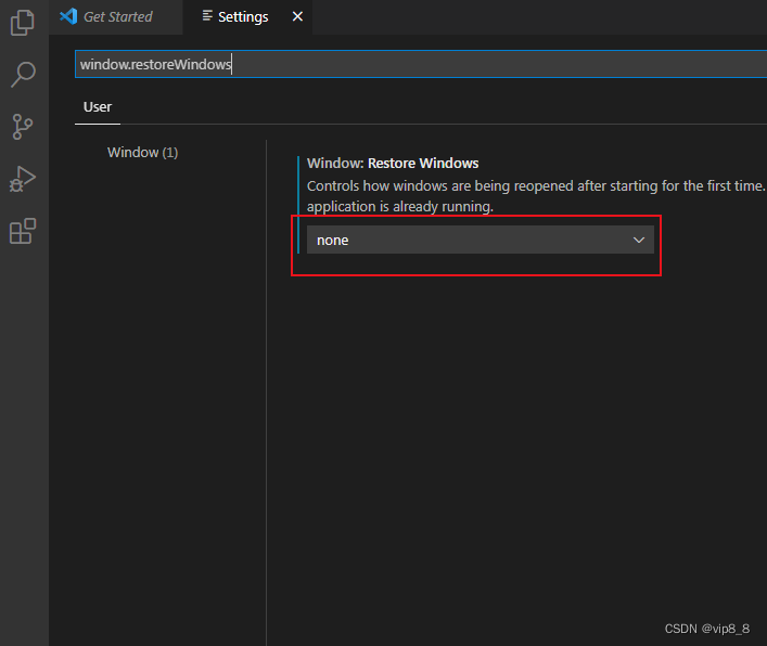 如何关闭vscode每次打开会自动加载上次的文件_vscode关闭记住上次打开文件-CSDN博客