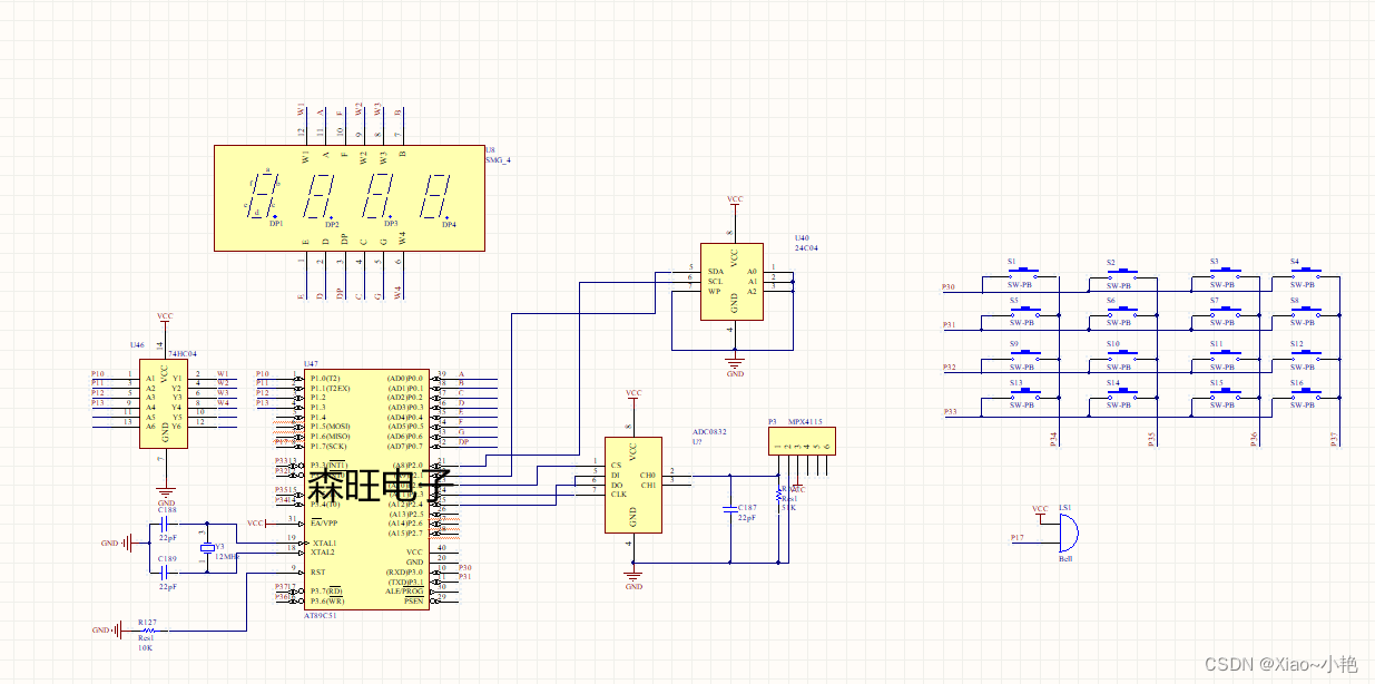 基于51的MPX4115压力检测仿真-CSDN博客