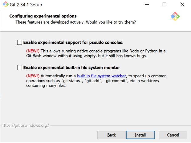 GIT 2.34.1安装及在windows terminal 中使用之保姆教程 （2022年实测）_git2.34.1-CSDN博客