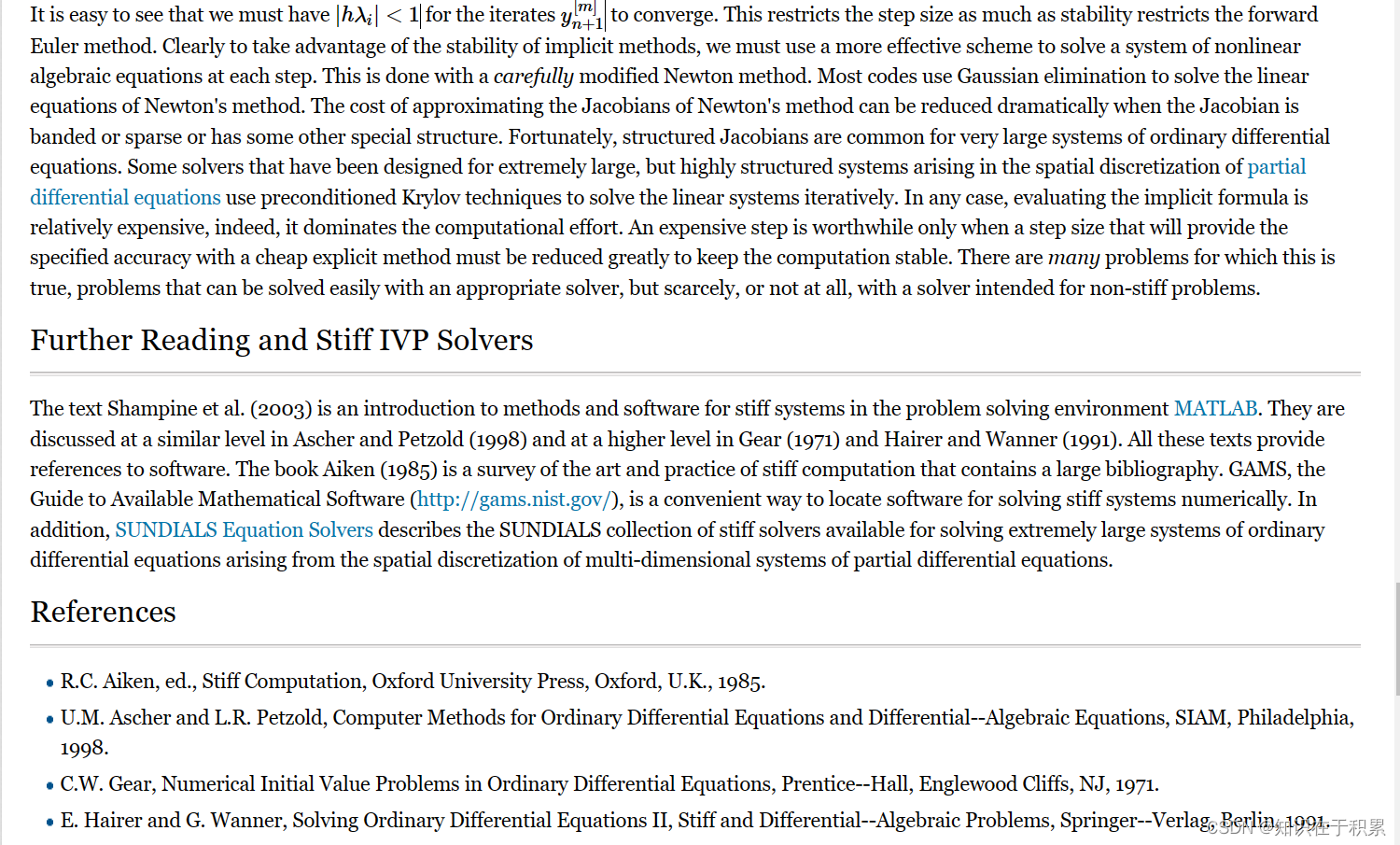 Stiff Systems-CSDN博客