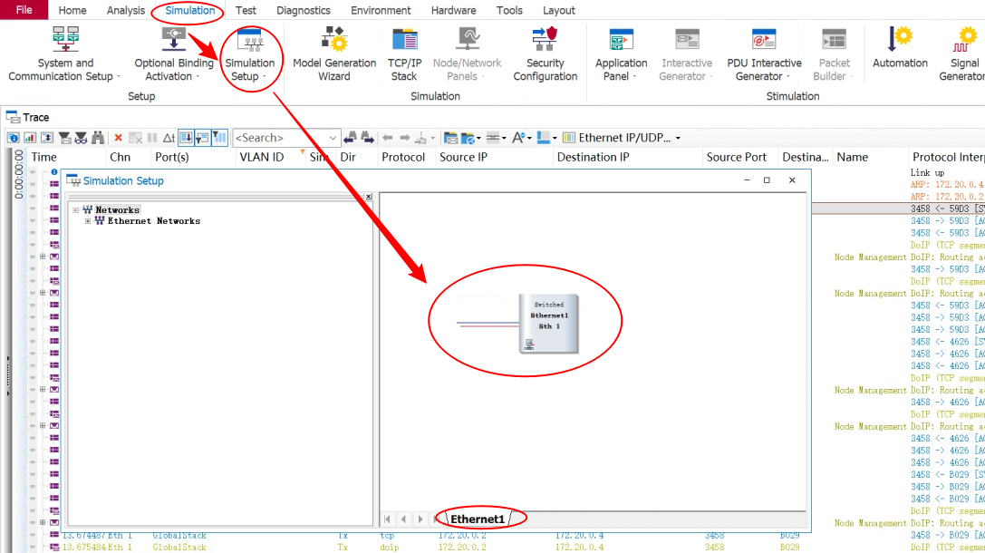 CANoe-如何基于DoIP协议在诊断控制台诊断通信_canoe 以太网诊断-CSDN博客