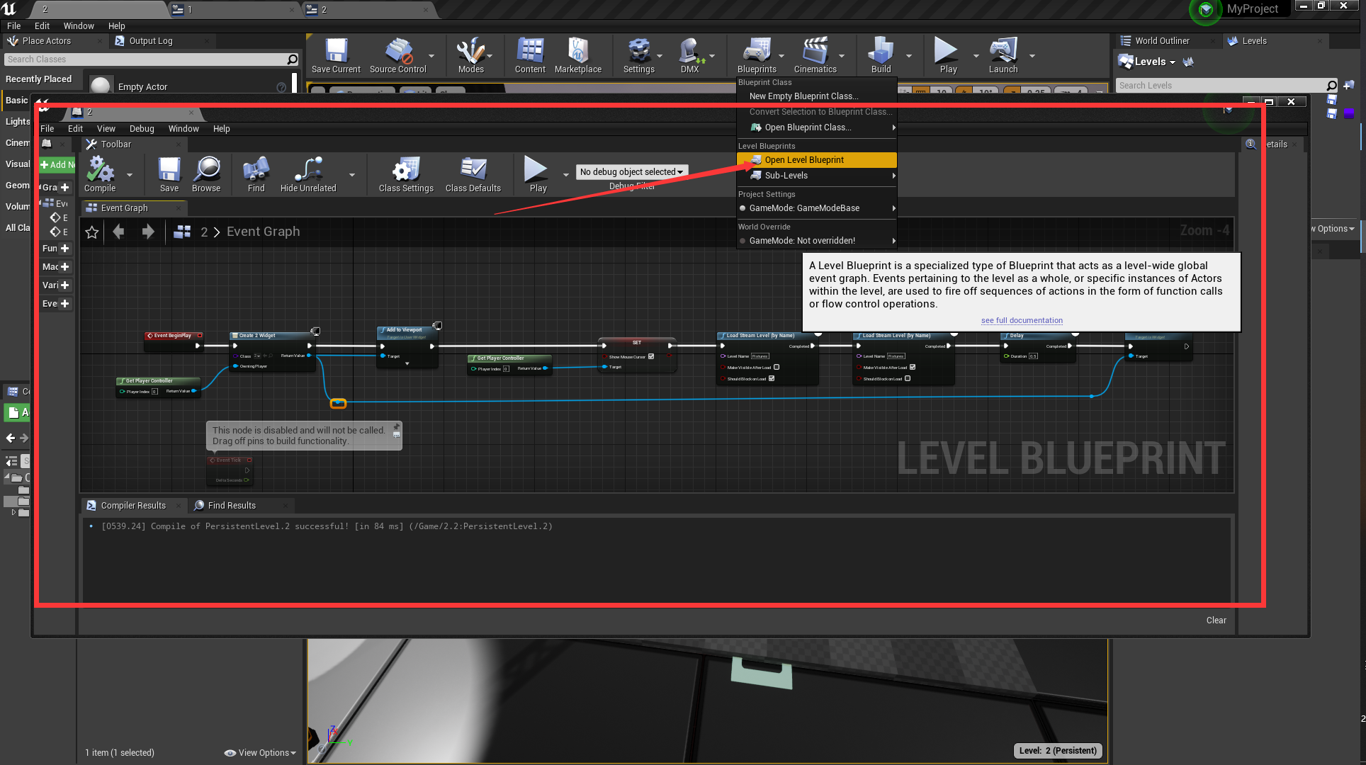 Switch scenes in combination with scene flow loading - Programmer Sought