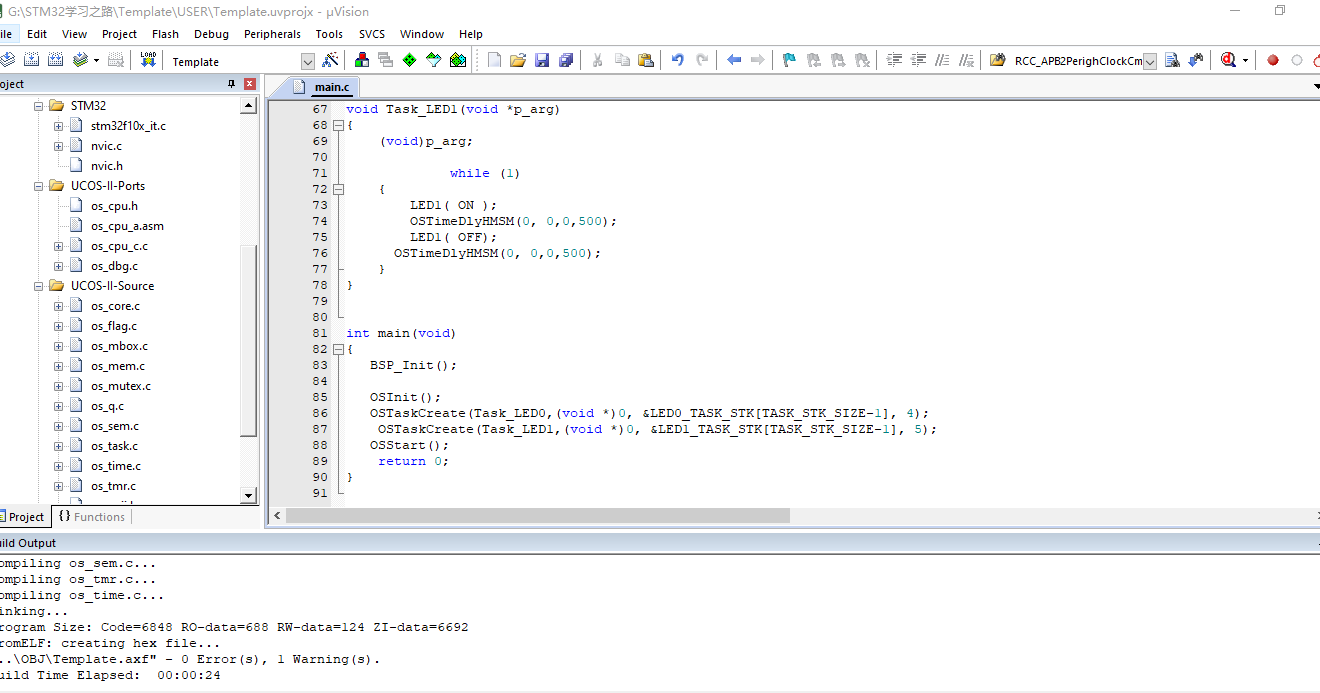 uc/OS-II操作系统移植：uc/OS-II移植到STM32流程（文章末尾附实例）_ucosii移植到stm32-CSDN博客