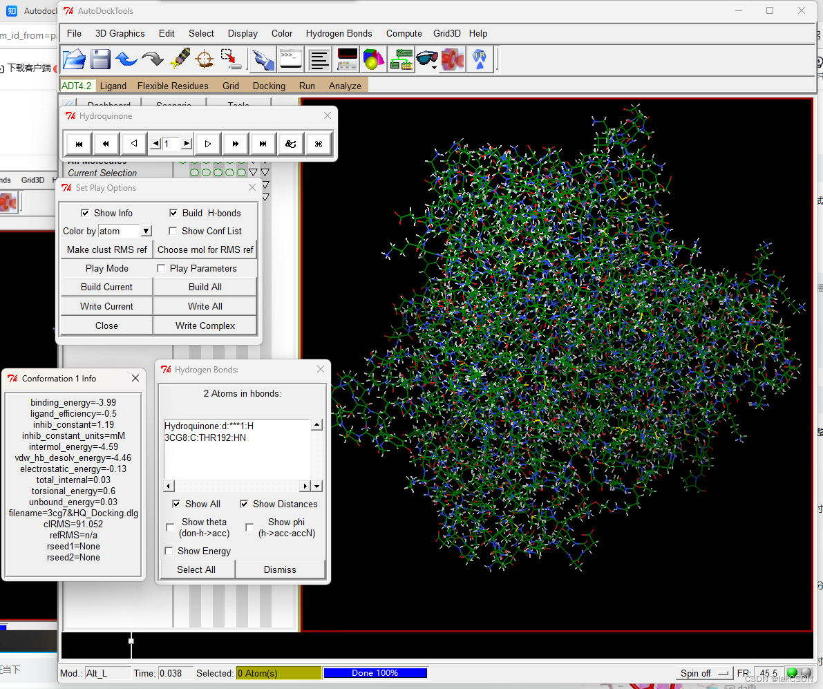 Autodock4安装及使用说明-CSDN博客