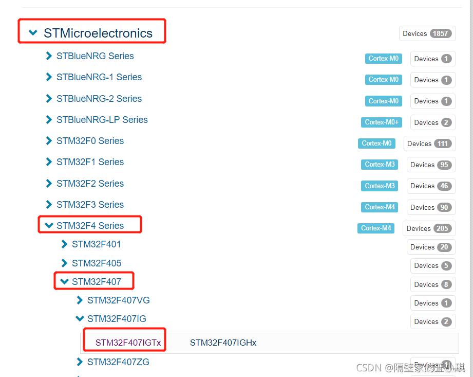 STM32 keil如何下载STM32芯片F1/F4固件库 .pack文件_stm32f4 pack-CSDN博客