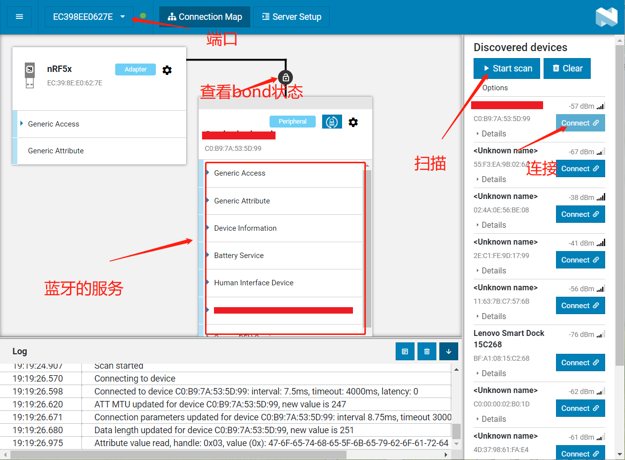桌面版NRF Connect使用Dongle连接BLE设备简介_nrfconnect电脑版-CSDN博客