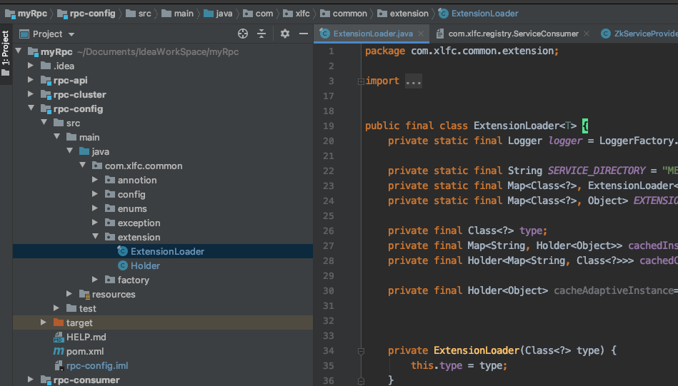 手把手教你手写一个RPC（实现SPI、注册中心等）_spi rpc-CSDN博客