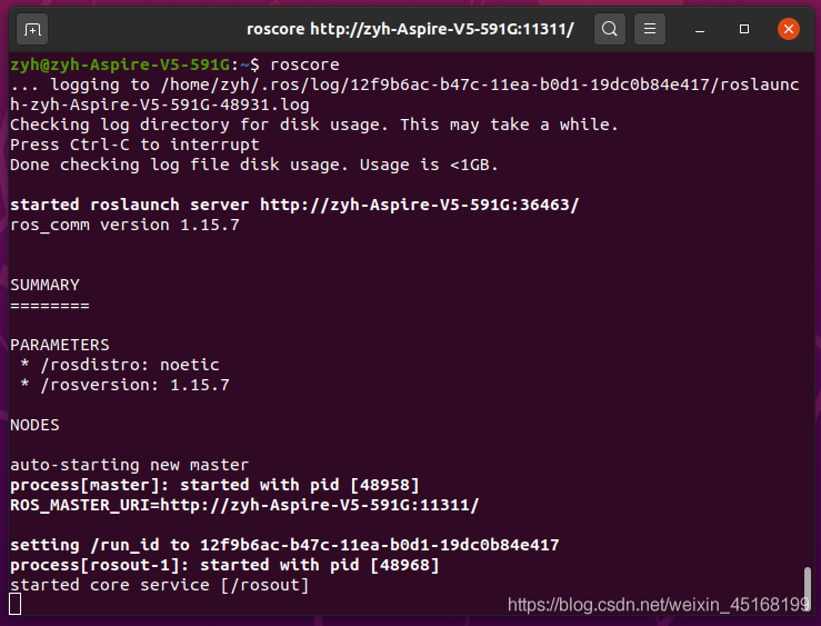 Ubuntu20.04下ROS-Noetic安装及问题解决与测试_ros-noetic-libuvc-CSDN博客