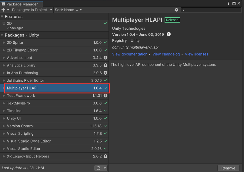 Unity报错：multiplayer-hlap 包有问题，无法升级的解决方案_deterministic compilation failed. you can disable -CSDN博客
