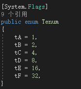 C＃ 枚举中使用System.Flags 位运算-CSDN博客
