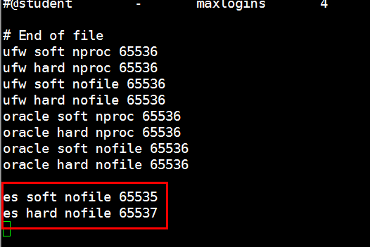 elastic安装报错：max file descriptors [4096] for elasticsearch process is ...