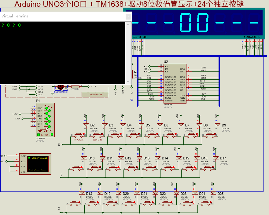 TM1638芯片的显存地址详细解读_tm1638驱动数码管不显示-CSDN博客