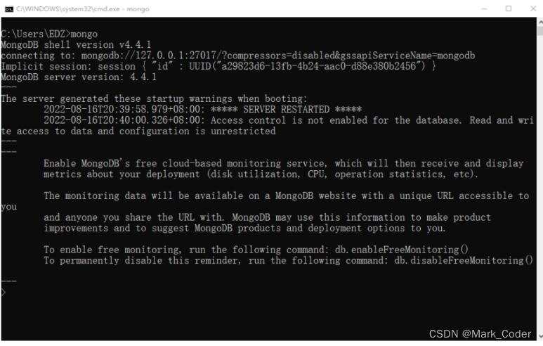 最详细的MongoDB的安装以及各种问题解决方法_mongodb-community-CSDN博客