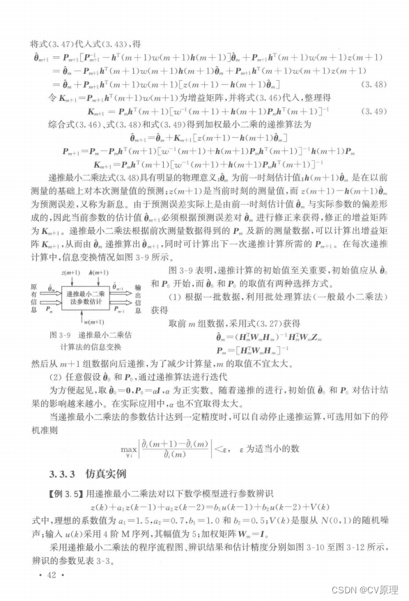 Matlab递推最小二乘法（三输入一输出arx模型、所有样本数据权重为1）递推最小二乘 Matlab Csdn博客 9018
