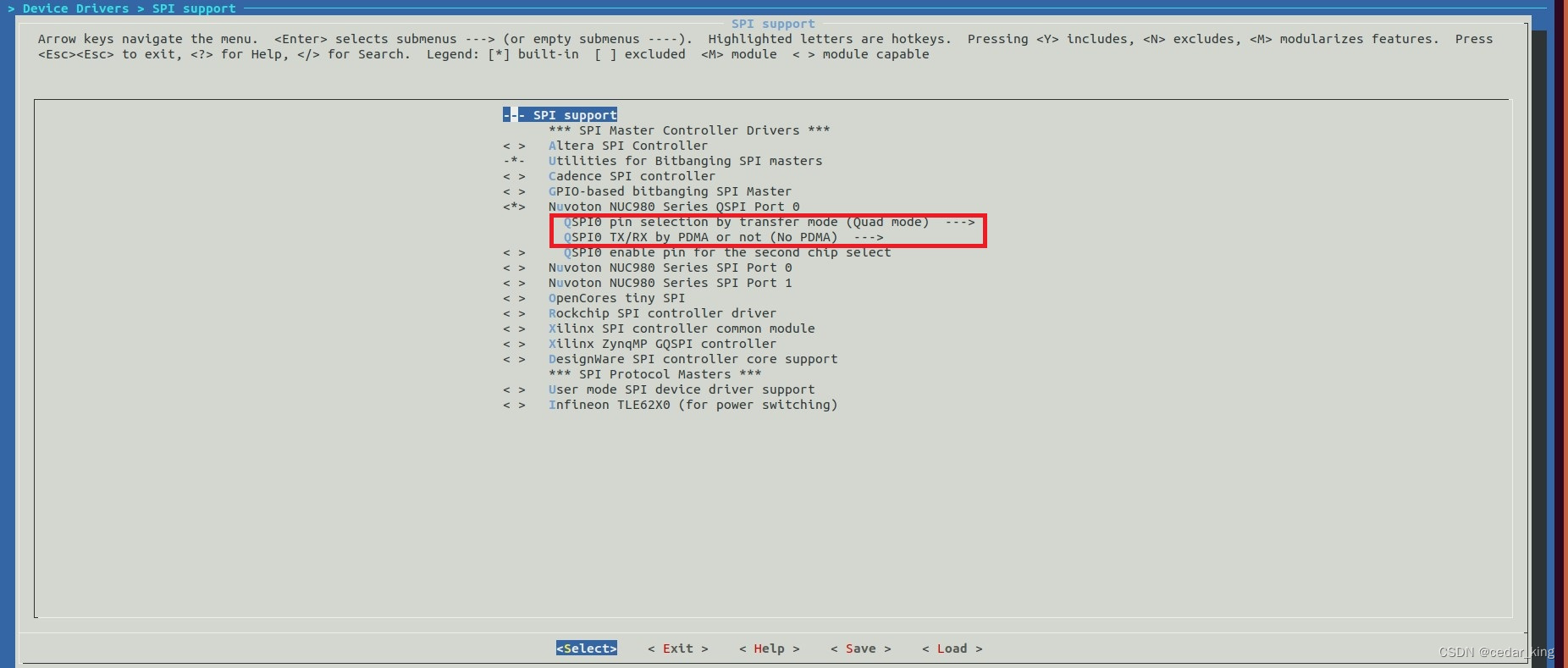 新唐NUC980spi与nor-flash(w25q128)通信配置_nuc970的spi例程-CSDN博客