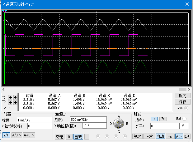 【Multisim仿真】NE555电路三角波、方波、正弦波发生器_555波形发生器电路图-CSDN博客