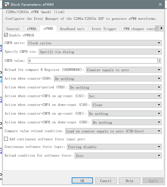 【MBD】使用28335测试ePWM_mbd 28335-CSDN博客