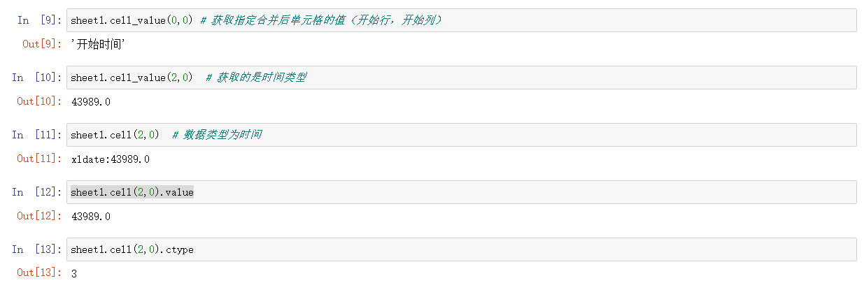 Python办公自动化（一）jupyter的使用和python读取excel数据查看excel每列平均值 Jupyter Notebook