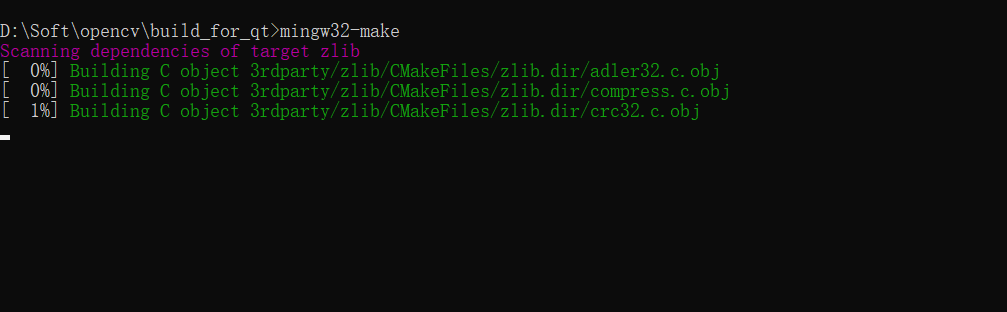 QT中配置OpenCV_qt mingw32-make-CSDN博客