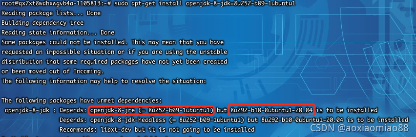 Ubuntu 20.4 安装指定版本JDK_ubuntu20.4 安装openjdk8-CSDN博客