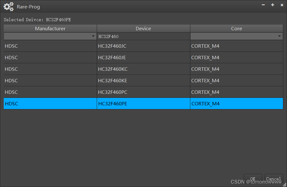 稀微离线编程器应用笔记：华大HC32F460烧录_稀微离线编程器使用手册-CSDN博客