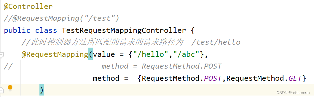@RequestMapping注解(1)_requestmapping 优先级-CSDN博客