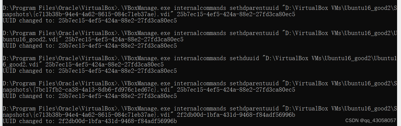 解决VirtualBox 迁移到不同硬盘各种UUID问题_virtualbox更改uuid-CSDN博客