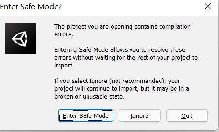 The projiect you are opening contains compilation errors_the project you are opening contains ...