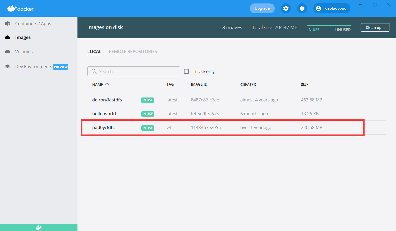 【Django项目天天生鲜】安装Docker Desktop和FastDFS（和python交互还是失败了，有人遇到跟我一样的问题吗？）_windows10 docker desktop ...