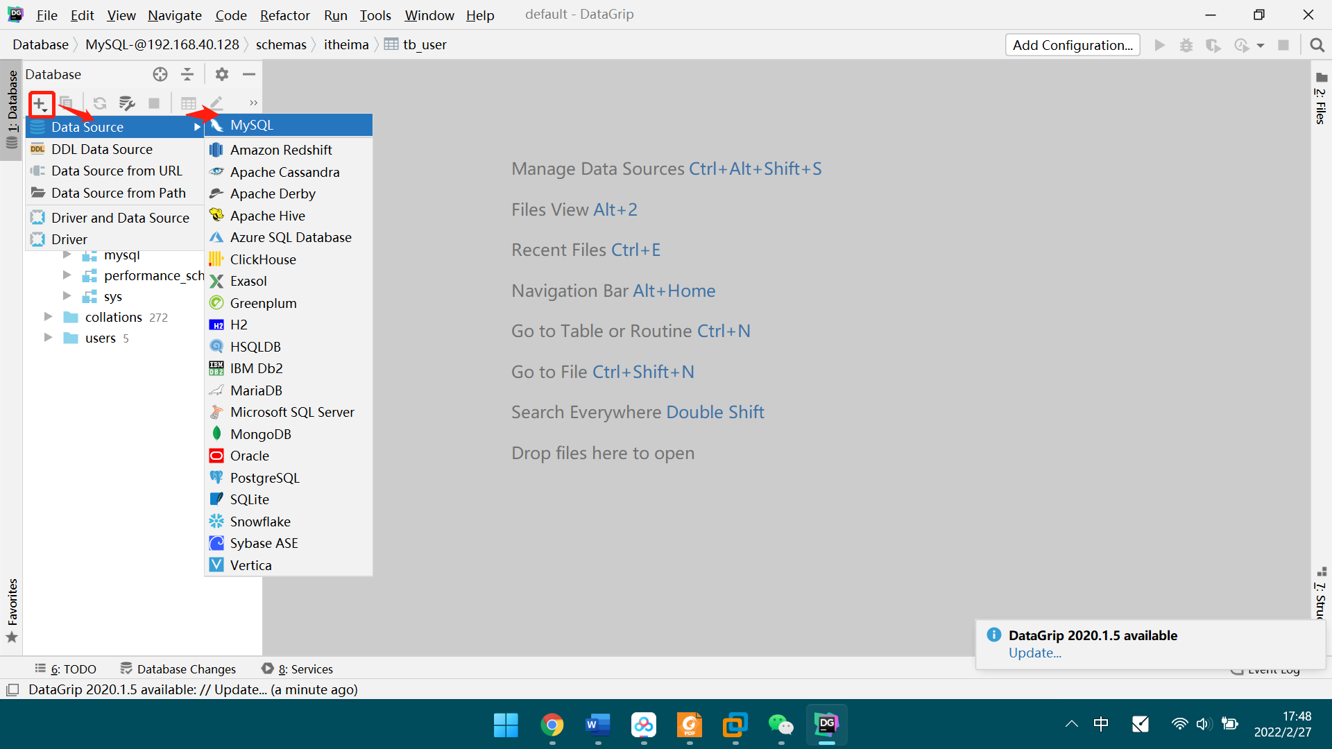【MySQL】DataGrip连接linux中的MySQL_datagrip连接linux的mysql-CSDN博客