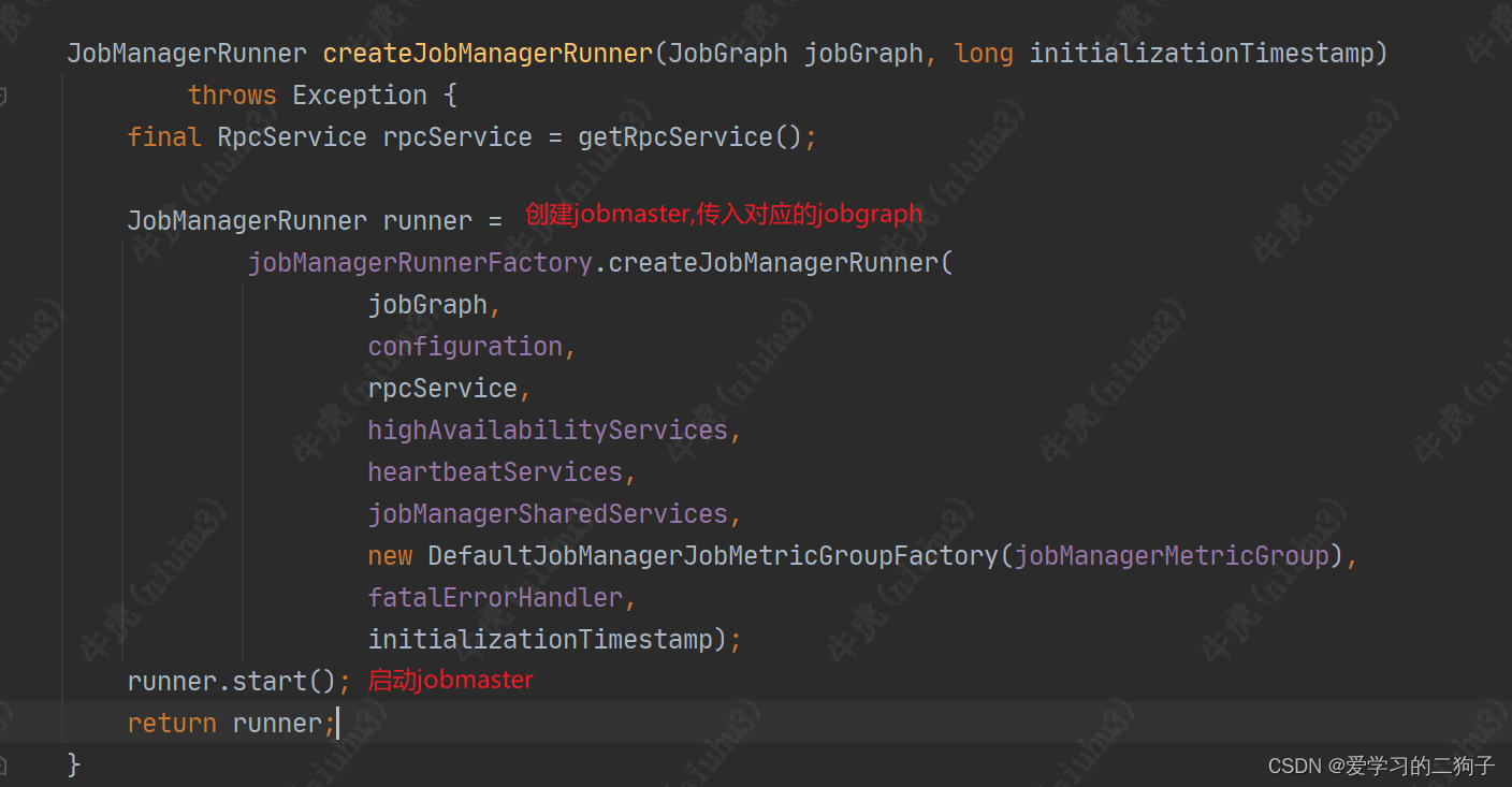 Flink源码-JobGraph的处理和JobMaster的创建_failed to submit jobgraph-CSDN博客
