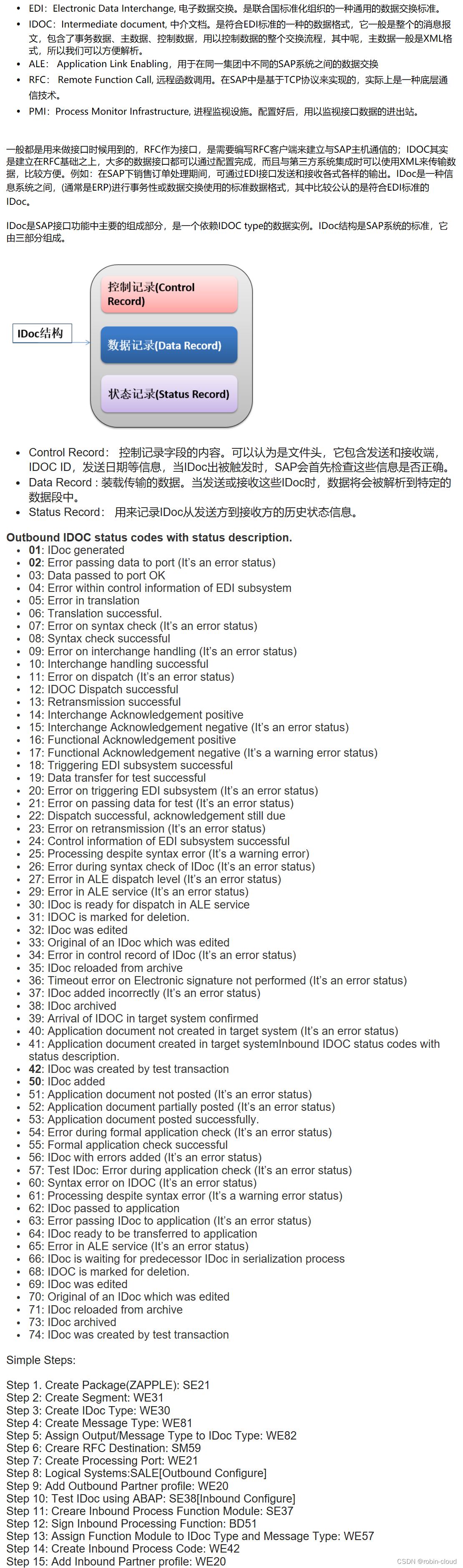 EDI & IDoc & RFC & PMI Concept_idoc与rfc-CSDN博客