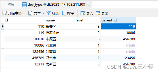 Java获取树形结构数据java树形结构查询 Csdn博客