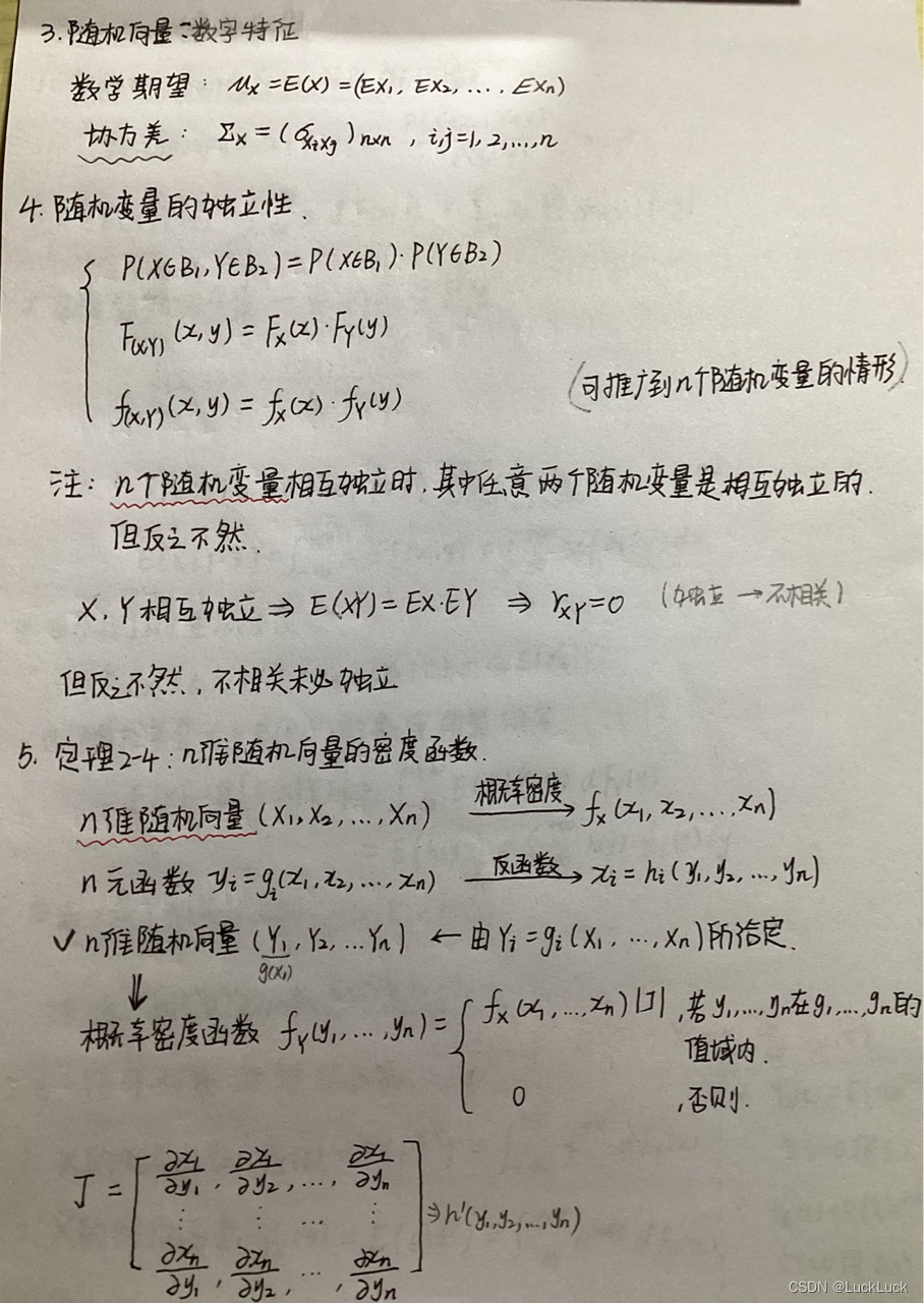 《随机过程及其在金融领域中的应用》第二章:概率空间知识总结 Csdn博客