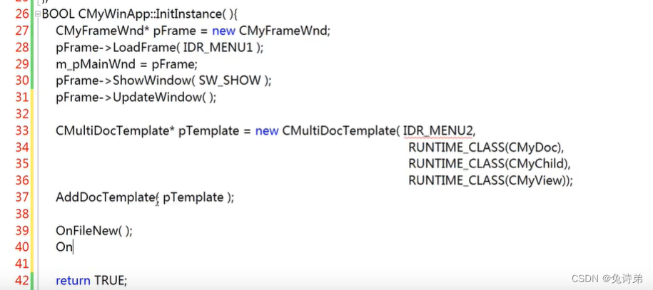 多文档视图架构之MFC-CSDN博客