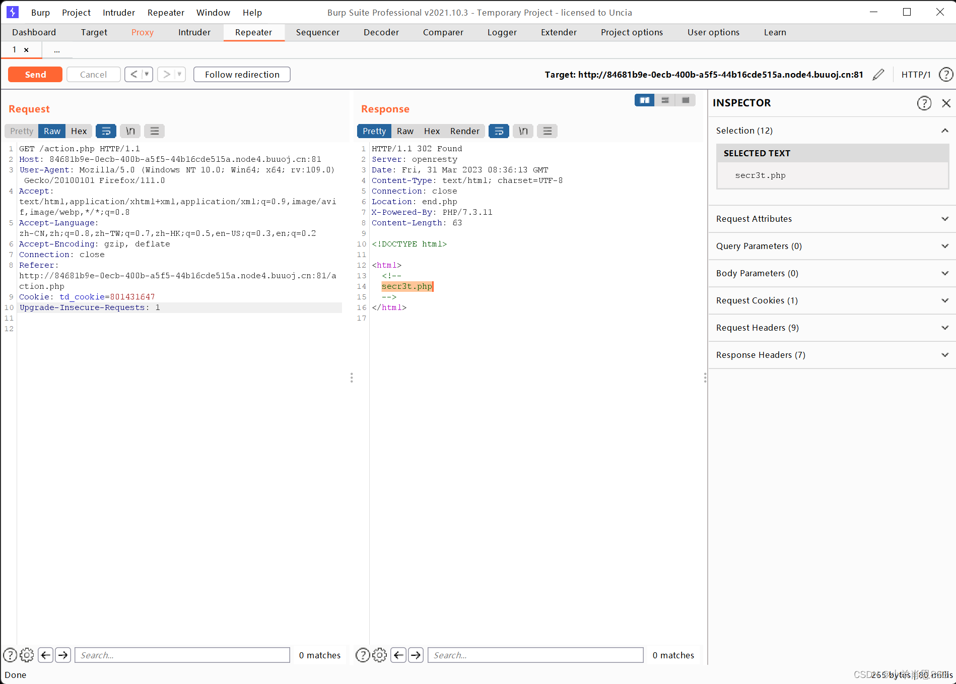 BUUCTF SERET 1-CSDN博客