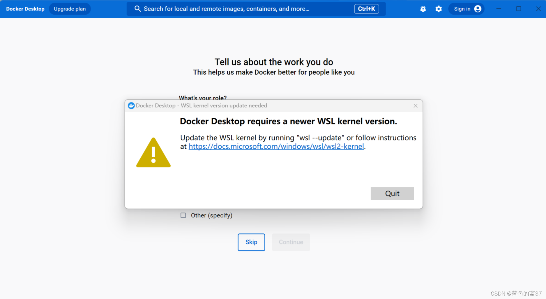 Win11安装dockerdesktop Rancher Desktop Windows 11 Csdn博客