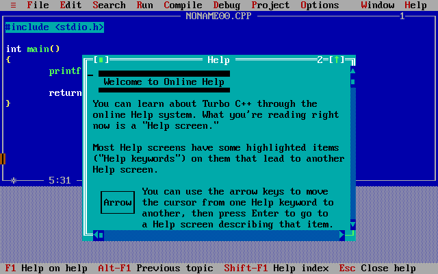 【C/C++】在Dosbox安装和体验Turbo C++ 3.0_Takanawa-door的博客-CSDN博客
