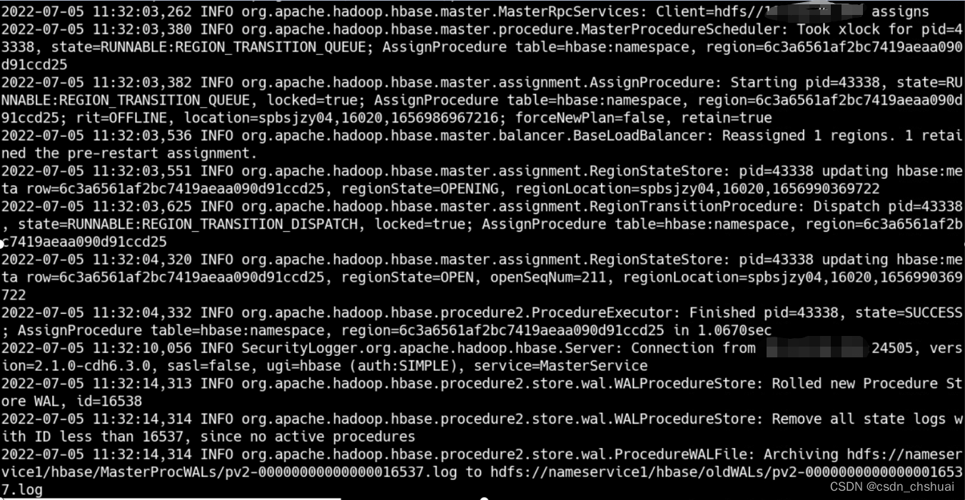 Hbase Master初始化异常hbase:meta,,1.1588230740 is NOT online_2024-03-10 16:30:26,320 warn [thread-15 ...