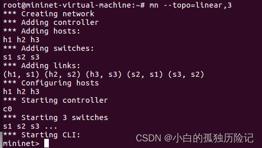 SDN架构：mininet的基础命令和四种基础拓扑创建_sdn --topo-CSDN博客