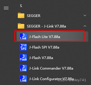 使用J-Flash Lite烧写MCU软件（hex.bin）-CSDN博客