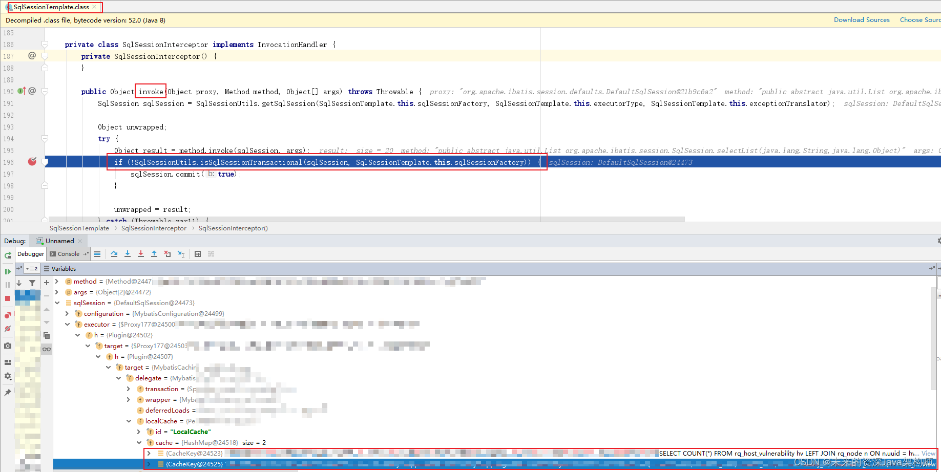 idea如何通过断点调试查看当前执行的SQL语句_idea 打断点查看sql-CSDN博客
