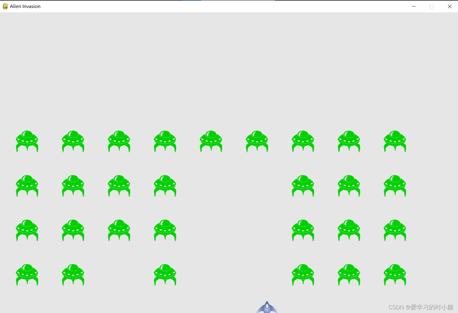 Python编程从入门到实践——第十三章_pythonalien.rect.x和alien.x-CSDN博客