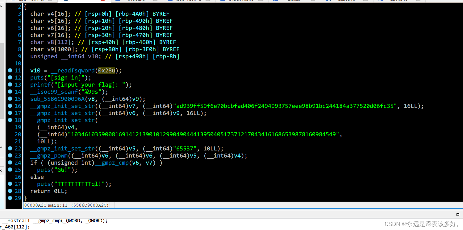 Xctf Reverse Signin Csdn博客