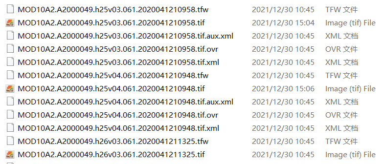 融雪径流（二）遥感数据处理之MOD10A2-CSDN博客